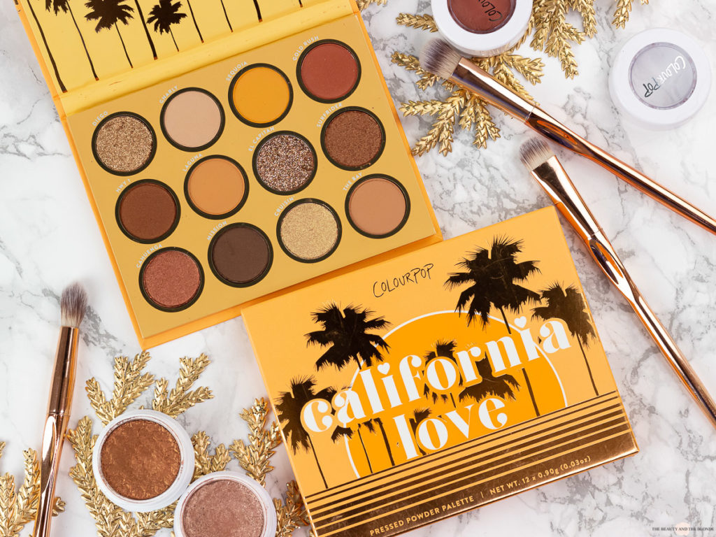 ColourPop California Love - The Beauty and the Blonde