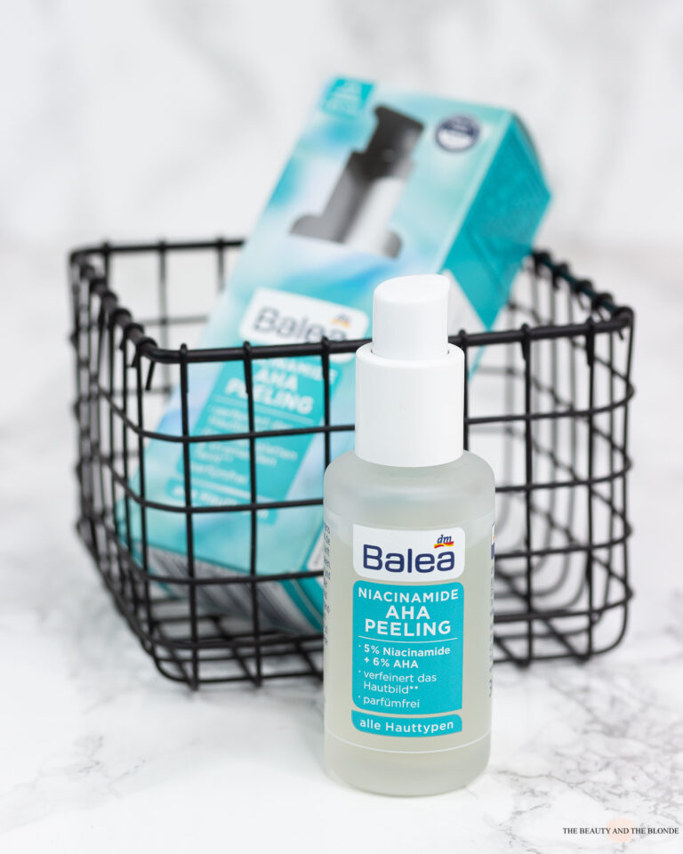 Balea Niacinamide & AHA Peeling - The Beauty and the Blonde